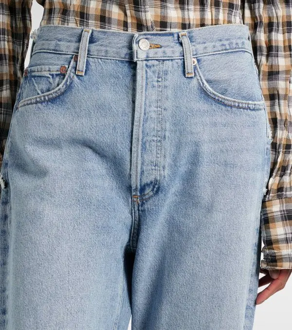 AGOLDE 90s Mid-rise Straight Leg Jeans - Blue