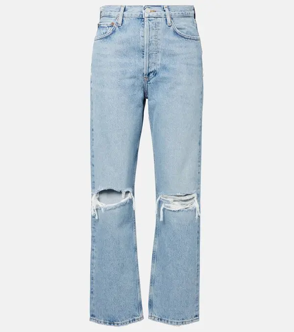 AGOLDE 90s Mid-rise Straight Leg Jeans - Blue