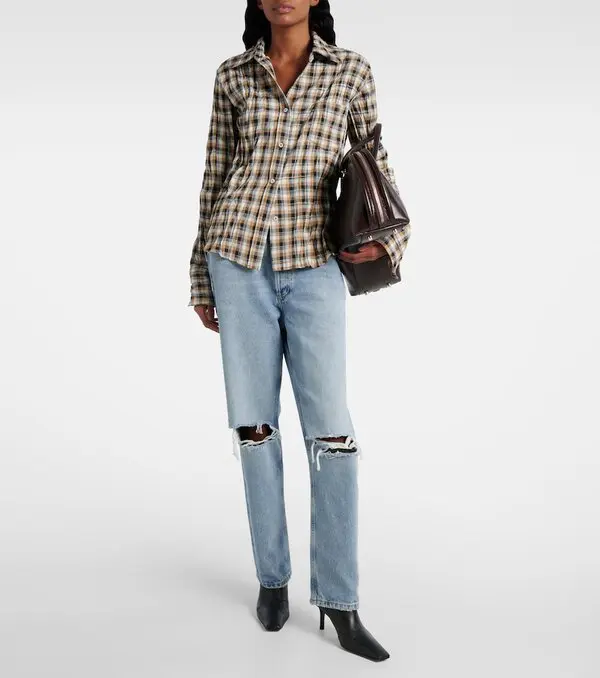 AGOLDE 90s Mid-rise Straight Jeans In Imagine Wash