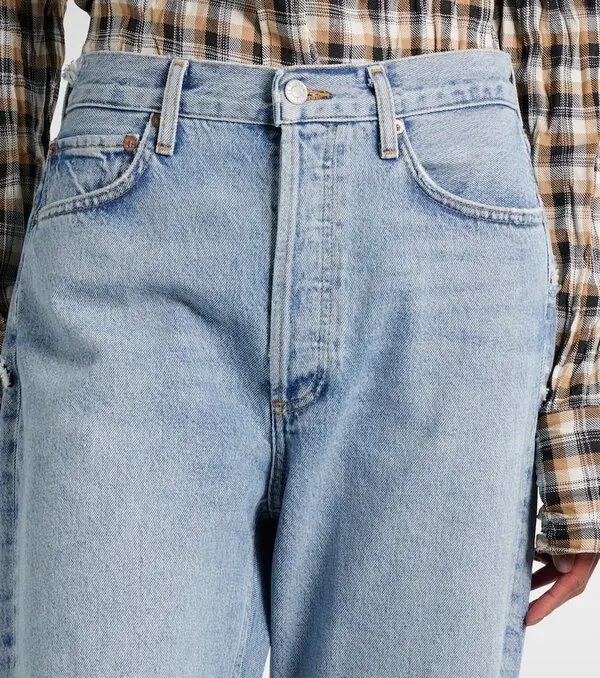 AGOLDE 90s Mid-rise Straight Jeans In Imagine Wash