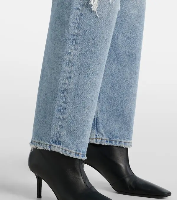 AGOLDE 90s Mid-rise Straight Jeans In Imagine Wash