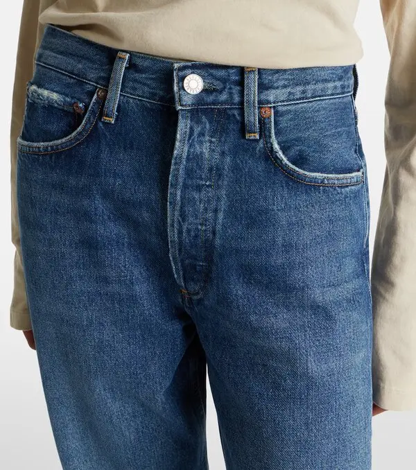 AGOLDE 90s Mid-rise Straight Jeans In Imagine Wash