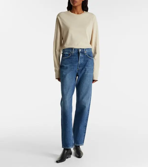 AGOLDE 90s Mid-rise Straight Jeans In Imagine Wash