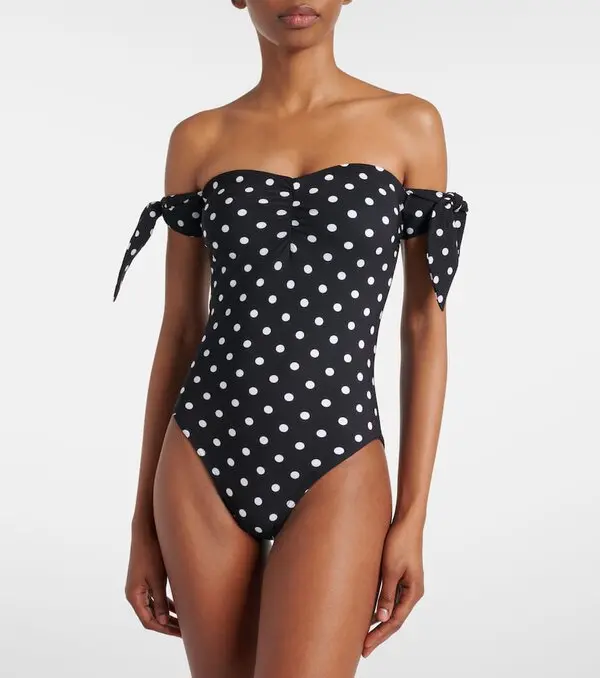 KARLA COLLETTO Polka-dot One-piece Swimsuit