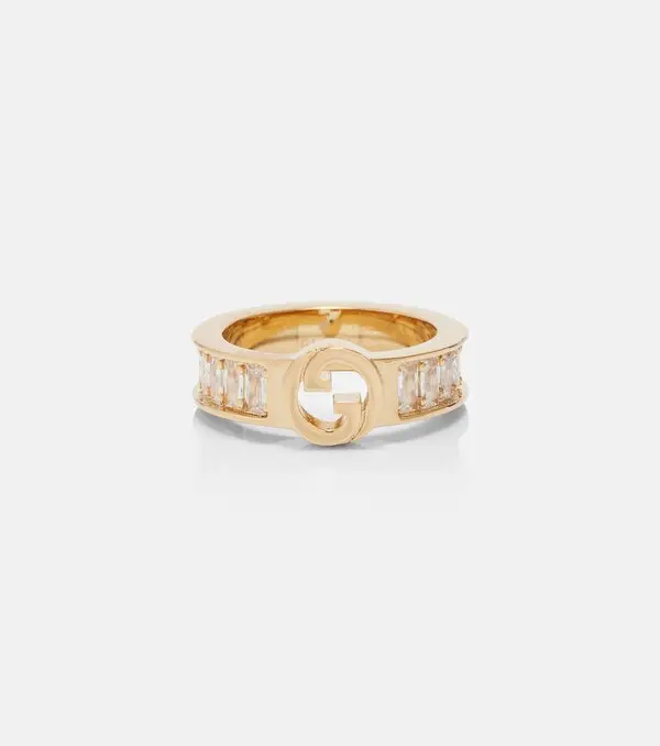 Gucci Blondie Embellished Ring - Gold