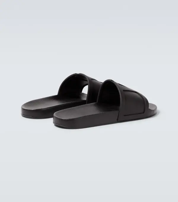 Valentino Garavani Vlogo Slides - Black