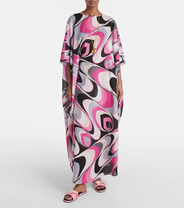 Emilio Pucci Iride Twill Sandals - Multicoloured