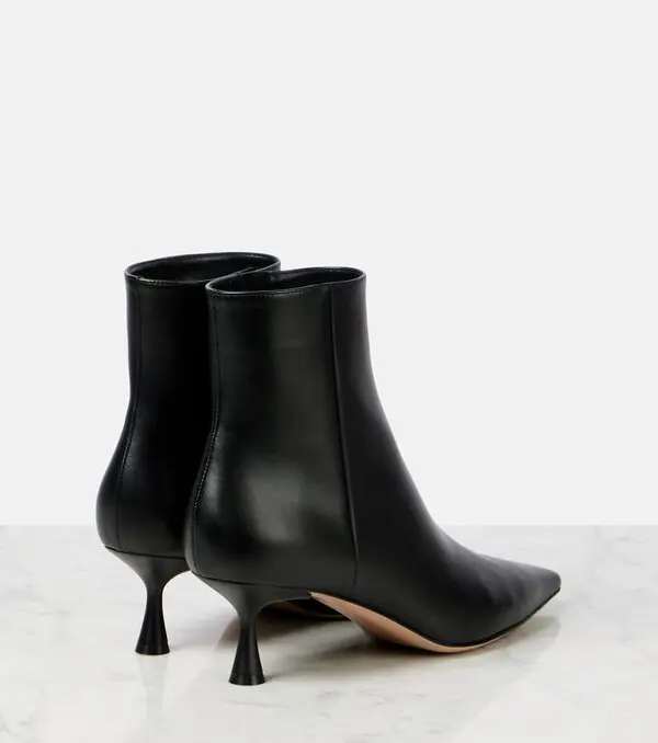 GIANVITO ROSSI Leather Ankle Boots
