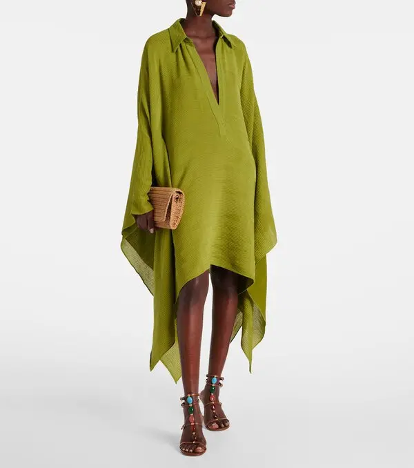 TALLER MARMO Guadalupe Pleated Kaftan