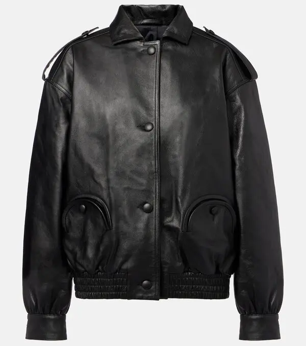 BLAZÉ MILANO Charlie Leather Jacket