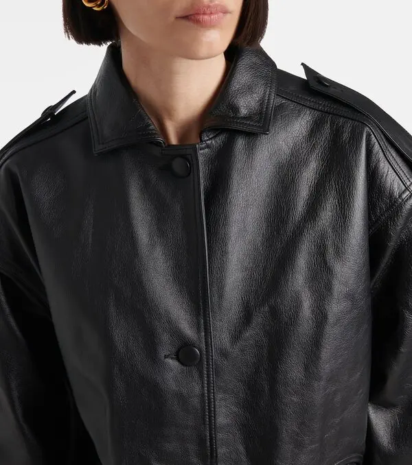 BLAZÉ MILANO Charlie Leather Jacket