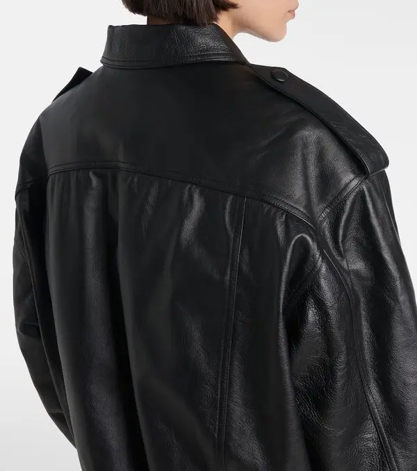 BLAZÉ MILANO Charlie Leather Jacket