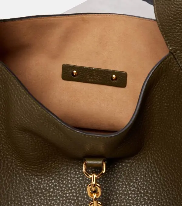 Gucci Softbit Large Leather Shoulder Bag