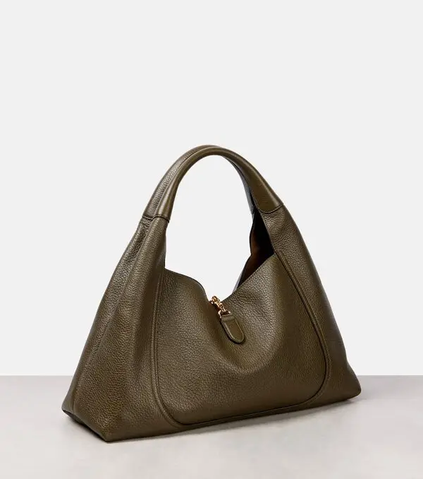 Gucci Softbit Large Leather Shoulder Bag