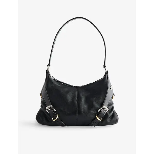 Givenchy Voyou Harness Medium Leather Shoulder Bag