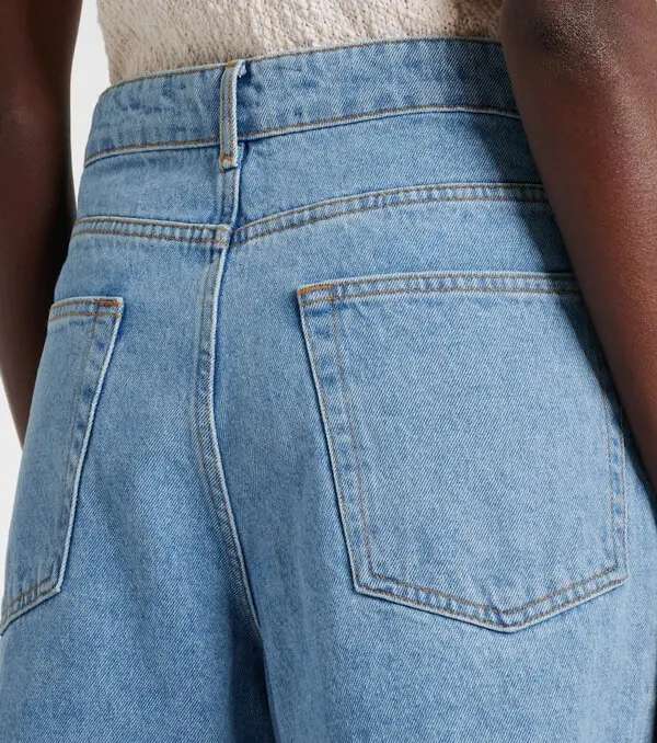 RÓHE Oversized Denim Shorts