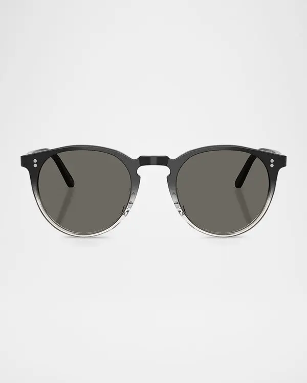 Oliver Spencer Round Sunglasses - Gray