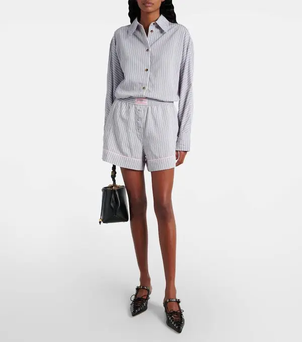 GANNI Striped Shirt