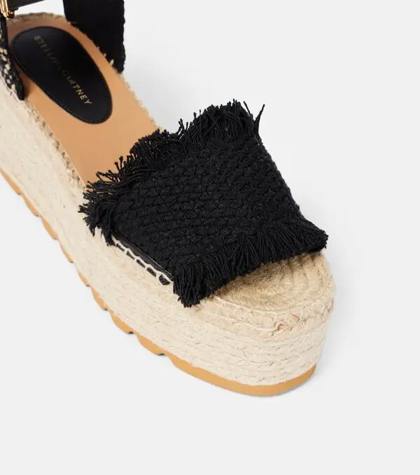 Stella McCartney Gaia Platform Espadrille Sandals