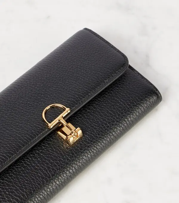 Gucci Softbit Continental Leather Wallet