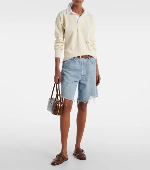 AGOLDE Indra Denim Shorts