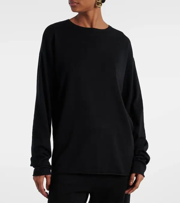 Extreme Cashmere N°347 Cotton And Cashmere Sweater