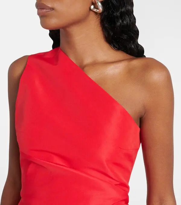 PATOU Asymmetric Balloon Minidress