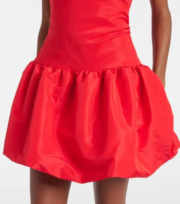 PATOU Asymmetric Balloon Minidress