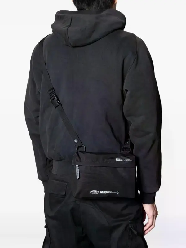 MAKAVELIC Logo-print Messenger Bag