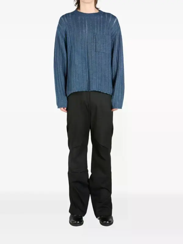 THE ELDER STATESMAN Ribbed-knit Sweater