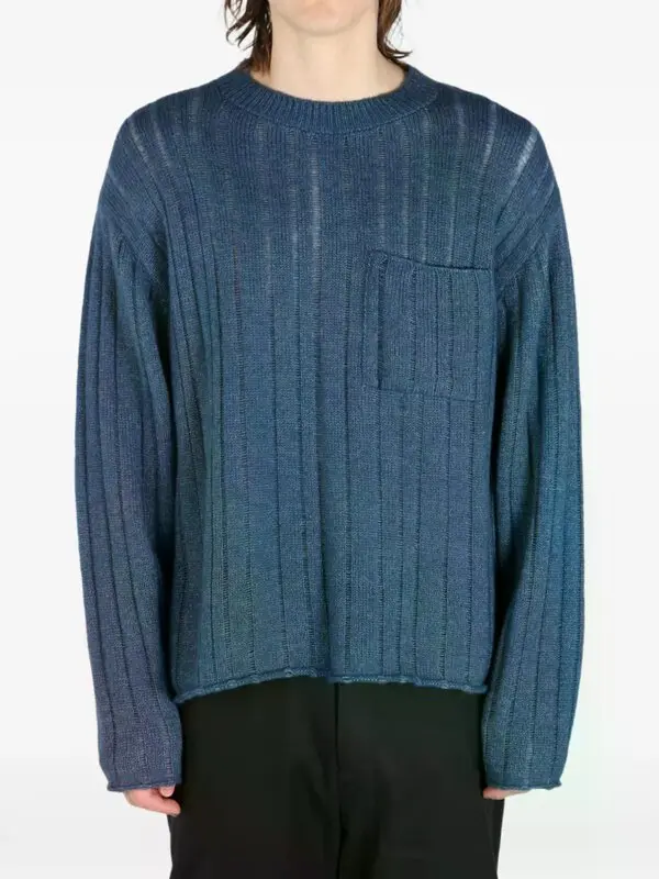 THE ELDER STATESMAN Ribbed-knit Sweater