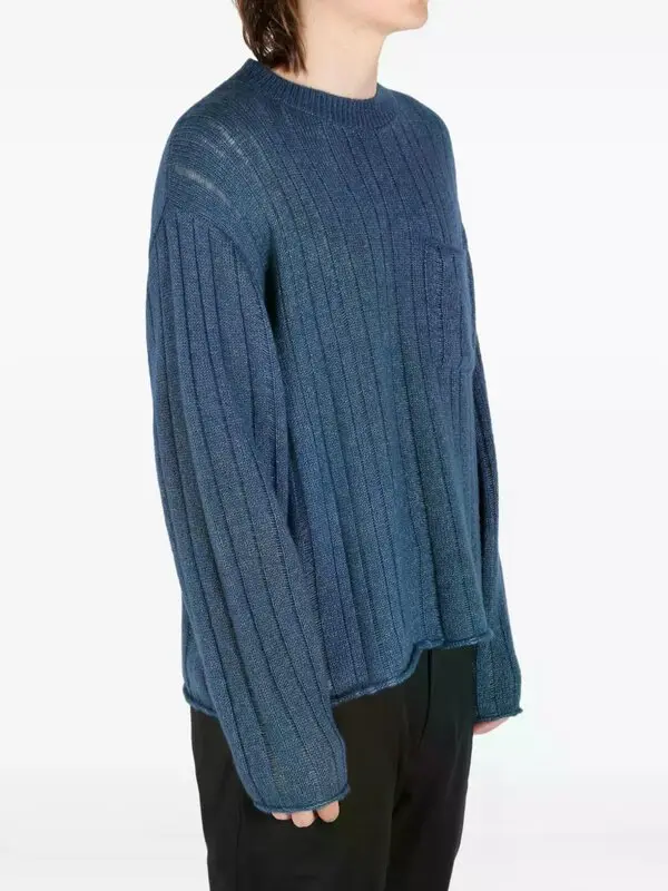 THE ELDER STATESMAN Ribbed-knit Sweater