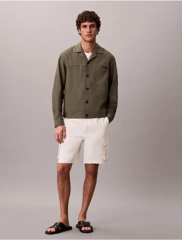 Calvin Klein Pull-on Cargo Shorts - Tofu