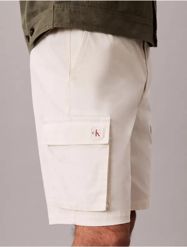 Calvin Klein Pull-on Cargo Shorts - Tofu