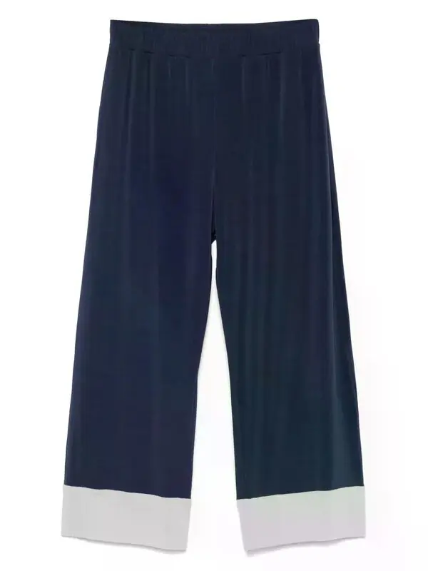 LE TRICOT PERUGIA Two-tone Trousers