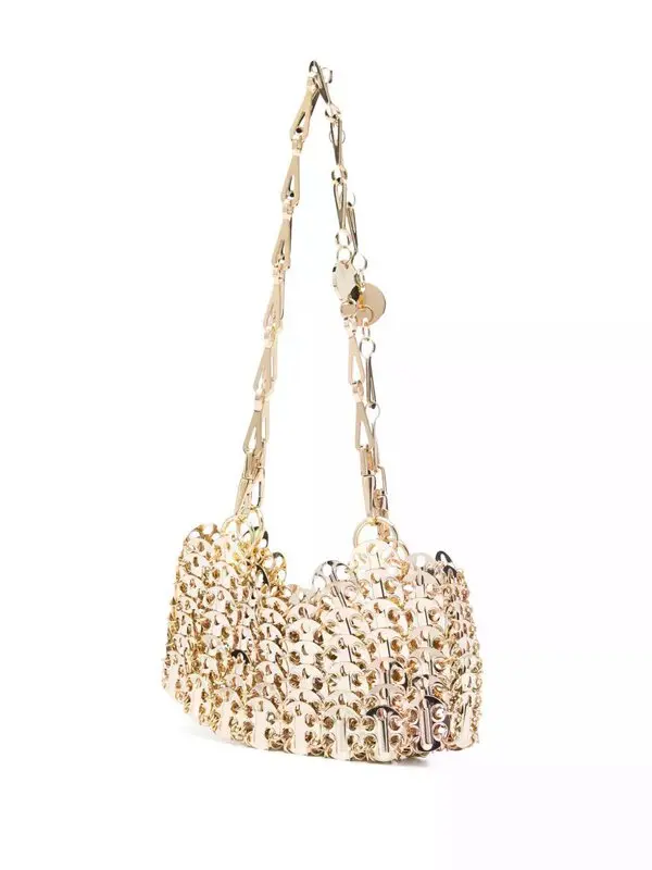 Rabanne 1969 Chain-link Shoulder Bag - Gold