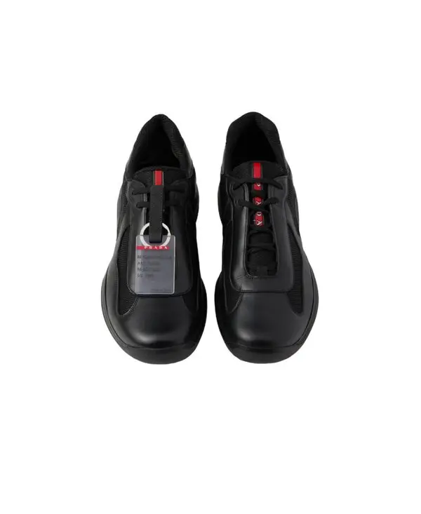 Prada America's Cup Re-edition Sneakers - Black