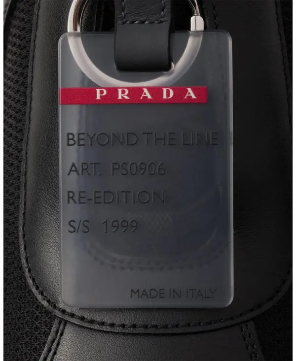 Prada America's Cup Re-edition Sneakers - Black