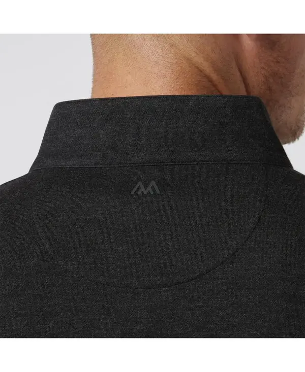 Mizzen+main Kpi Quarter Zip Heather Sweater