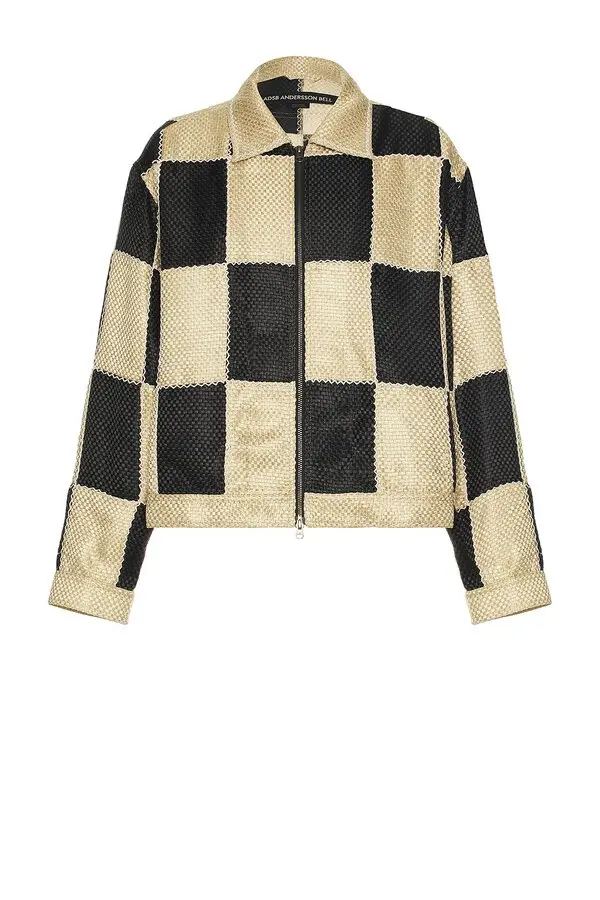 Andersson Bell Patchwork Zip-up Jacket