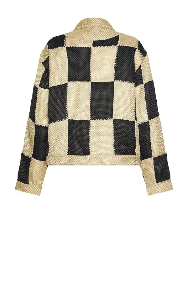 Andersson Bell Patchwork Zip-up Jacket