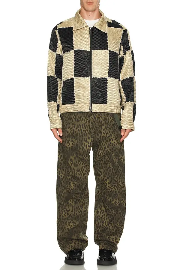 Andersson Bell Patchwork Zip-up Jacket