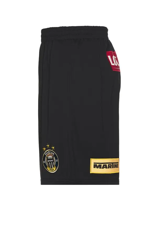 Martine Rose Football Shorts In Black - 67% Off | Editorialist
