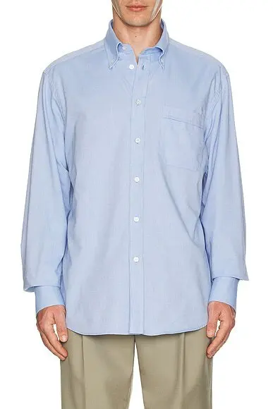 Valentino Garavani V Logo Signature Shirt - Sky Spring