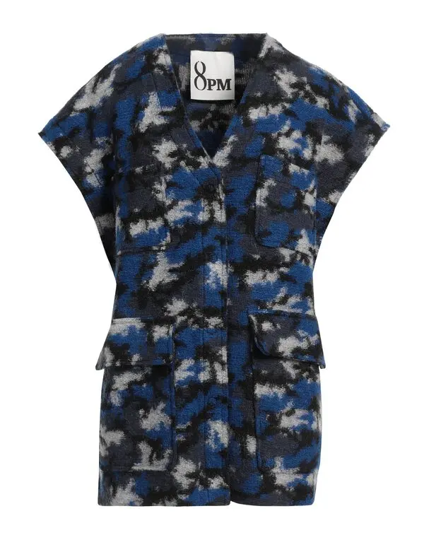 8PM Camouflage Print Cardigan