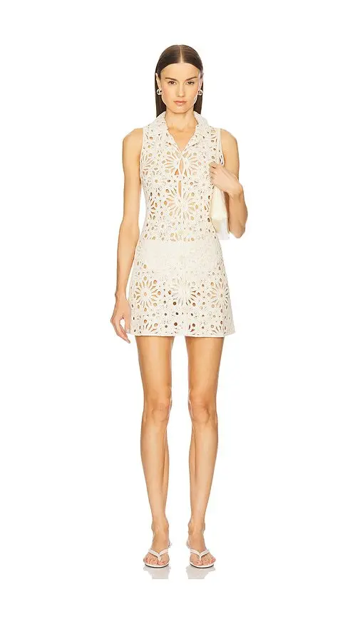 L'academie Shay Mini Dress - Beige