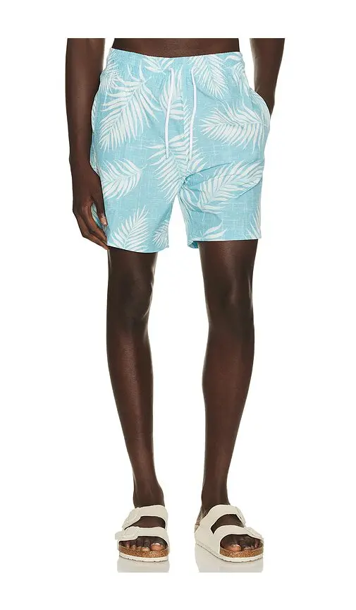 TRUNKS SURF & SWIM CO. Sano 6.5" Swim Short - Tide Blue