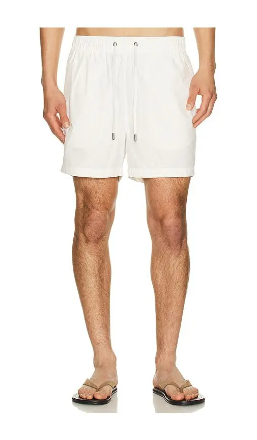 Onia Charles 5 Swim Trunk - White