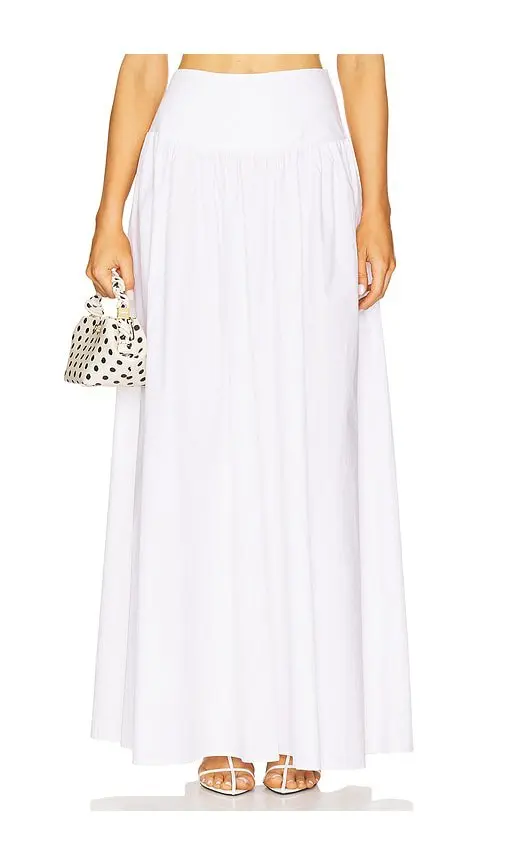 Susana Monaco Drop Waist Skirt - Sugar