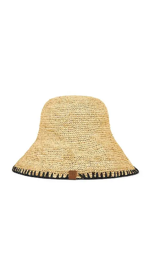Rag & Bone Jade Whipstitch Rollable Bucket Hat